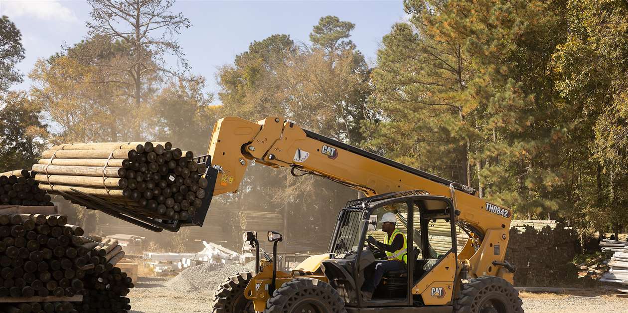 Caterpillar reveals next-gen telehandlers - Construction Briefing