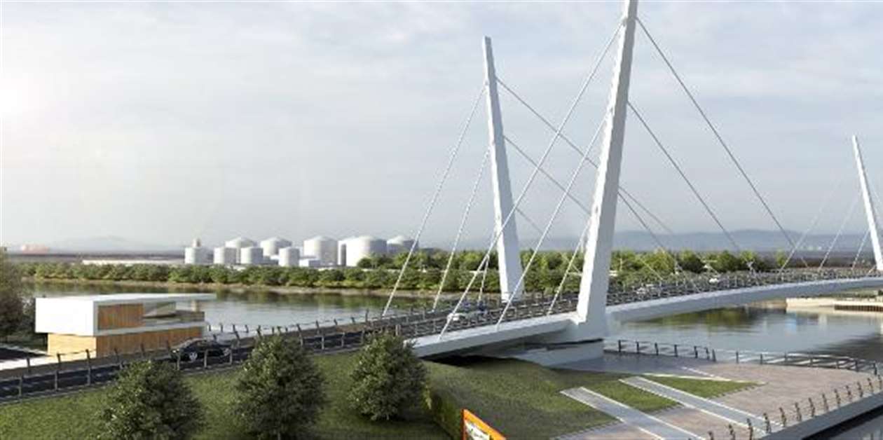First swing bridge over River Clyde in Scotland opens - Construction ...