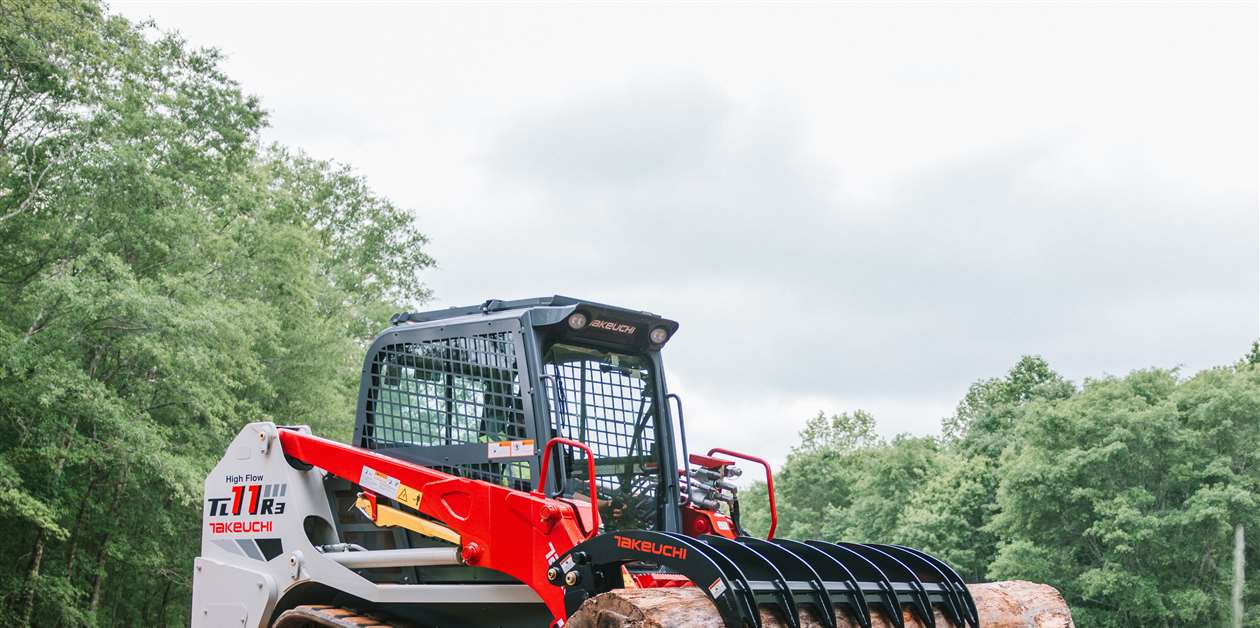 El nuevo Takeuchi CTL cuenta con controles EH - Construction Briefing