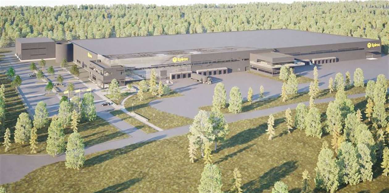 Epiroc starts work on new distribution centre in Sweden - Construction ...