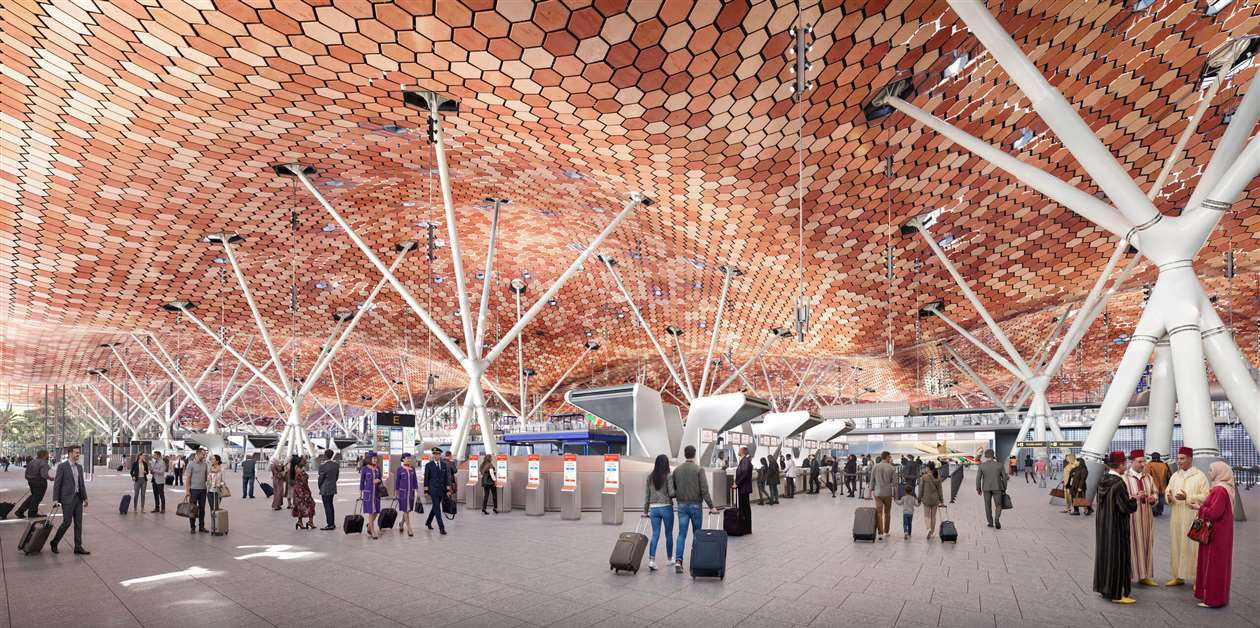 Images | Les architectes dévoilent les plans du terminal de l'aéroport ...