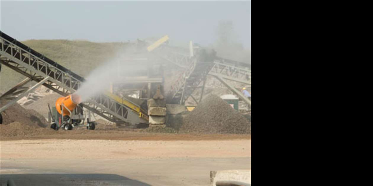 Barrier to dust - Construction Briefing