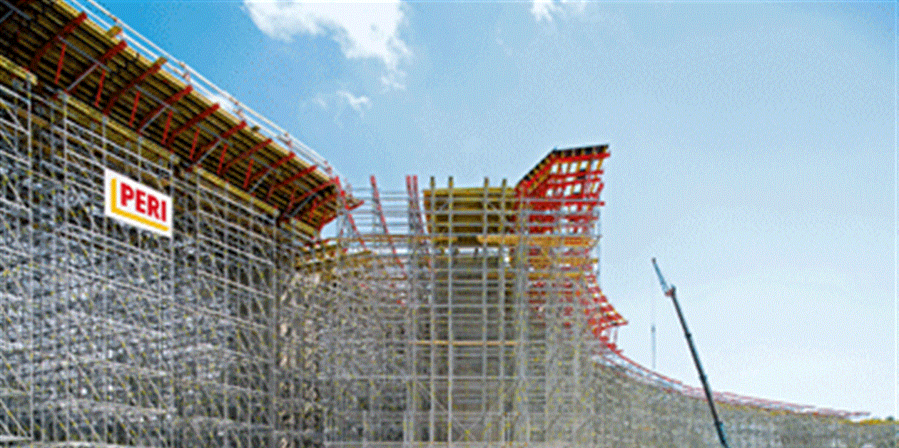 Self-climbing crane independent systems are shaping falsework and ...