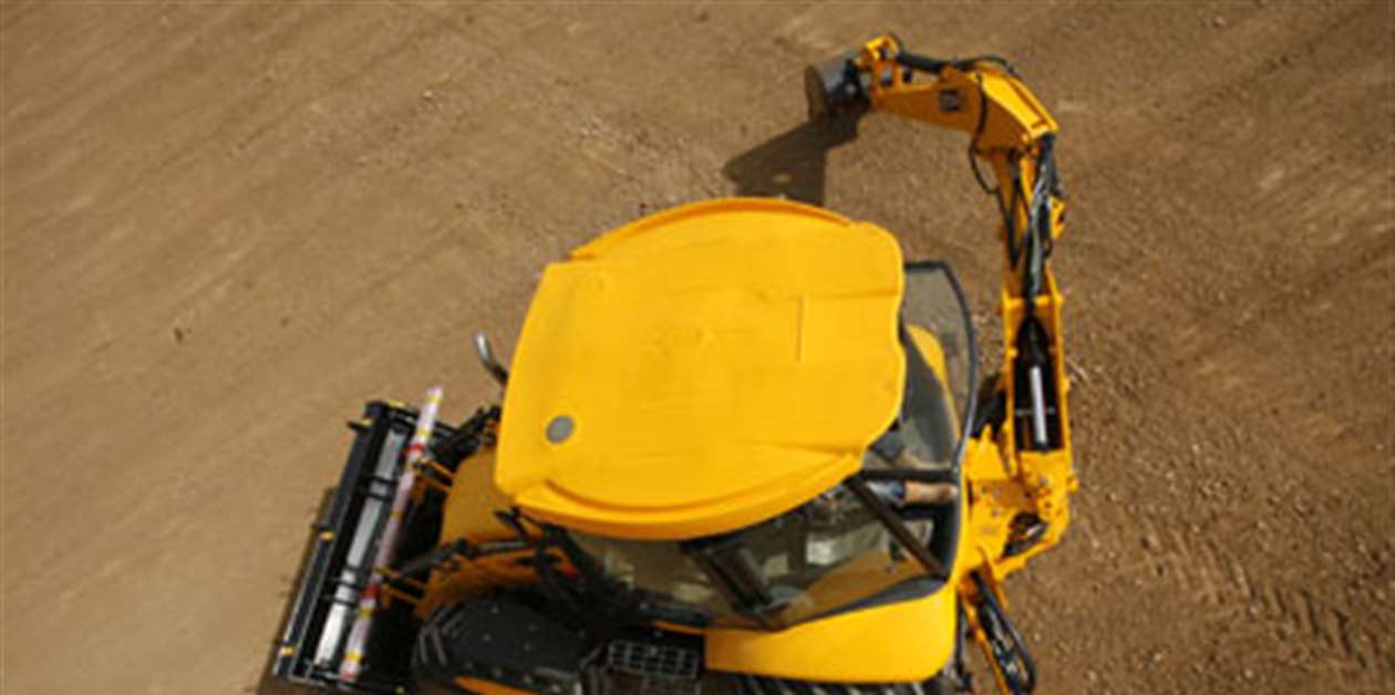 JCB increases availability of knuckle boom backhoe - Construction Briefing