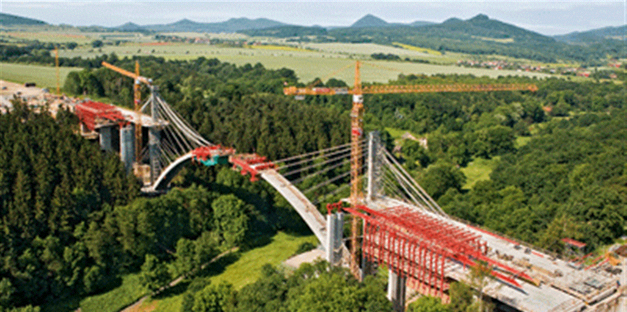 Peri formwork helps shape bridge - Construction Briefing