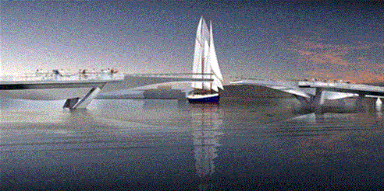 VIDEO: Telescopic bridge wins Copenhagen design competition ...