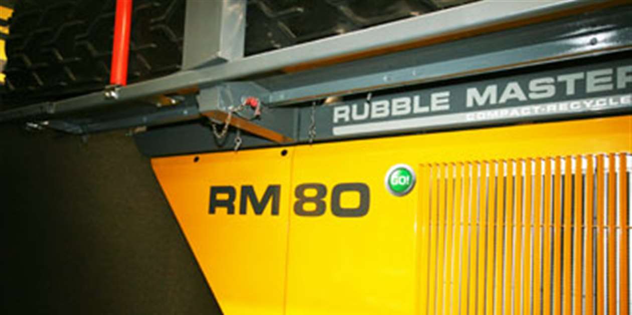 Rubble Master introduces RM80 Go model - Construction Briefing