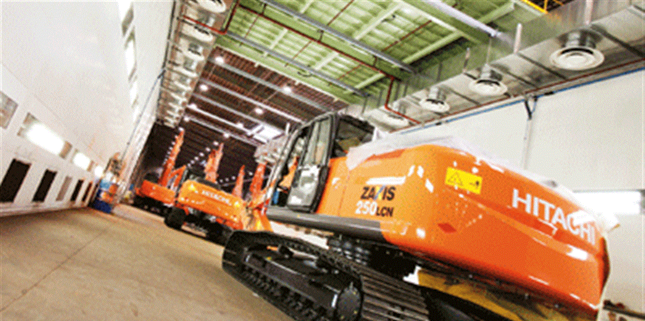 Hitachi plans parts centre - Construction Briefing