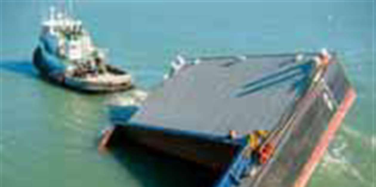 Barge in the Bay: Pumps handle complex task aboard jumbo barge ...