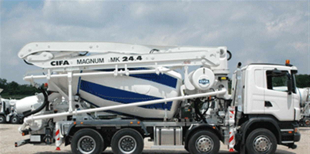 Cifa unveils new mixers and booms - Construction Briefing