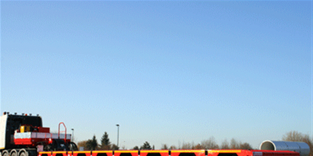 New Scheuerle trailer - Construction Briefing