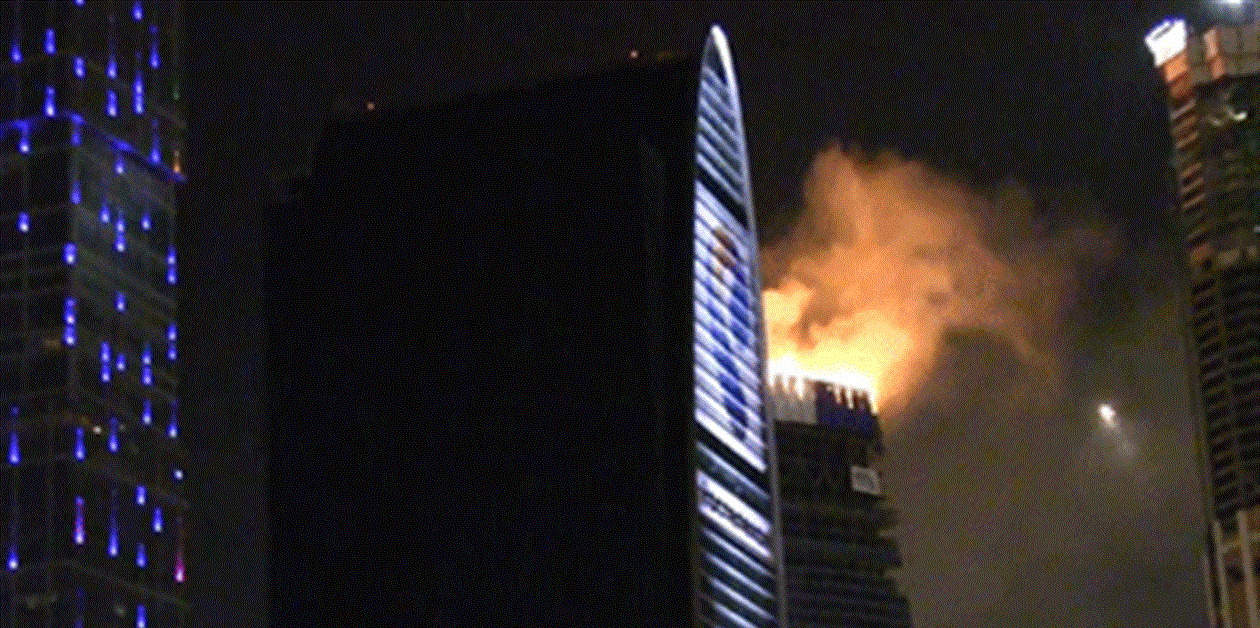 Fire hits Federation Tower - Construction Briefing