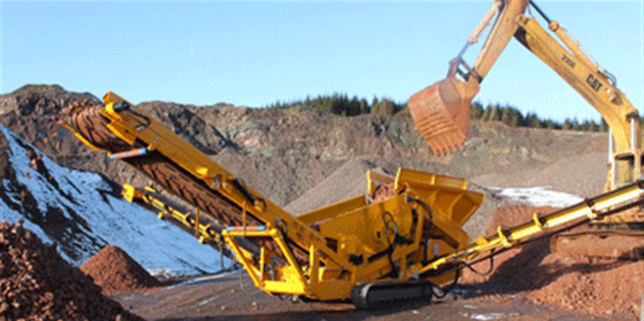 IRock introduces the new new TS-409 tracked screen - Construction Briefing