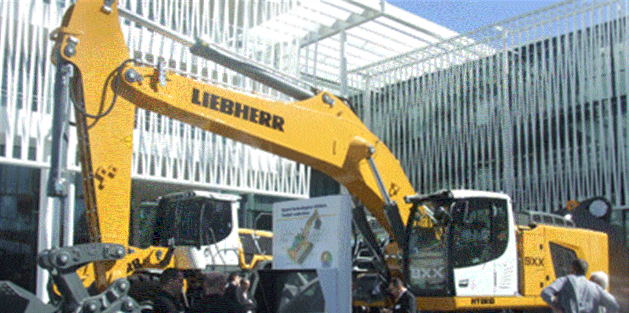 Hybrid excavator technology showcased by Liebherr - Construction Briefing