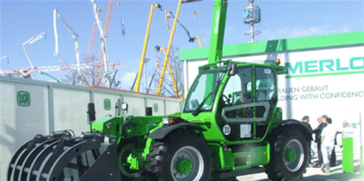 New telehandlers from Merlo - Construction Briefing