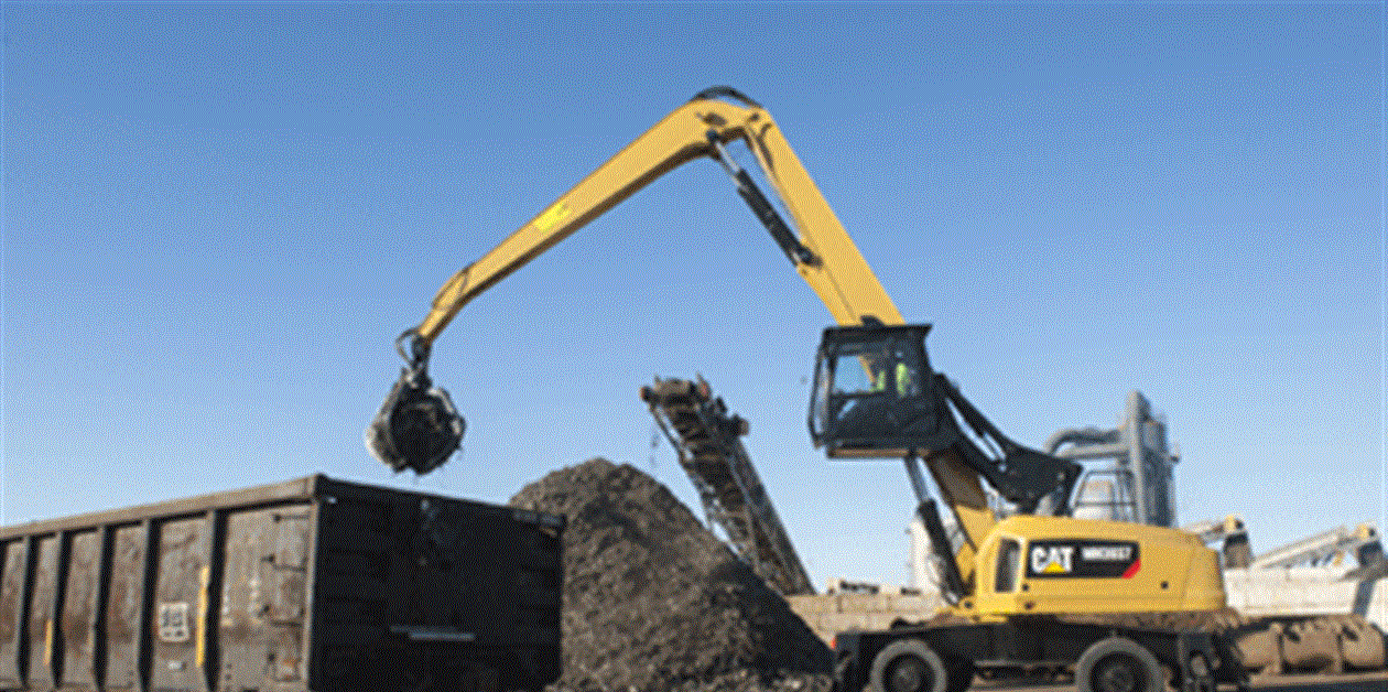 Cat's third material handler - Construction Briefing