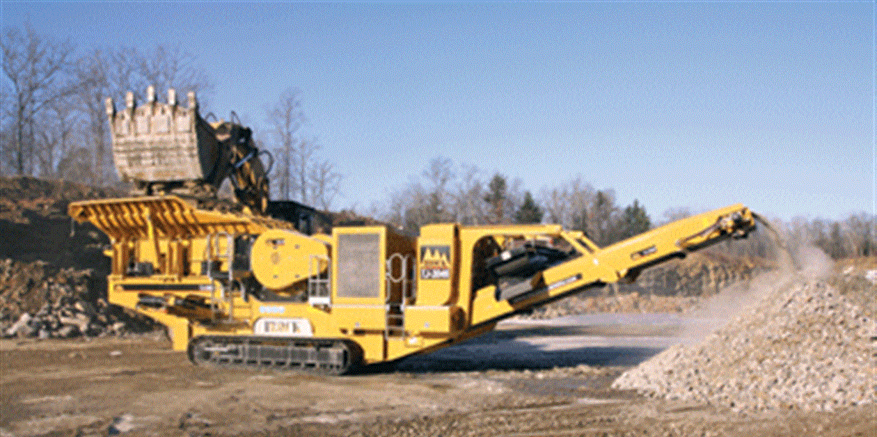 IRock's new tracked jaw crusher - Construction Briefing