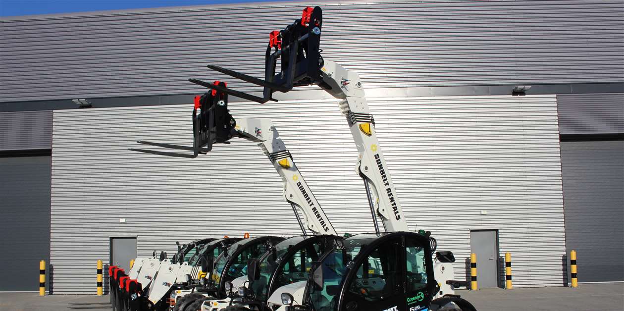 Sunbelt UK expands fleet with electric telehandlers - Construction Briefing