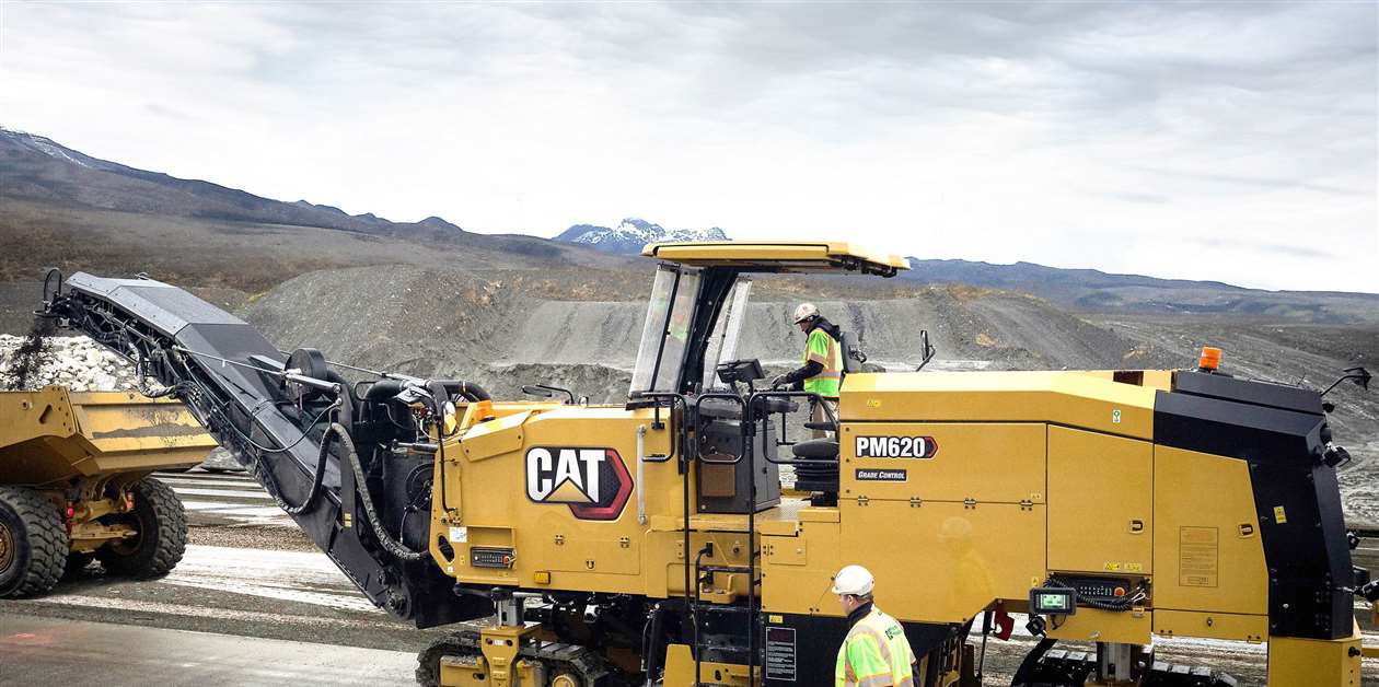 Cat updates cold planer models - Construction Briefing
