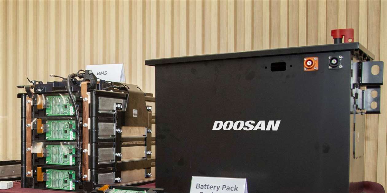 Doosan Infracore completes first battery pack prototype - Construction ...