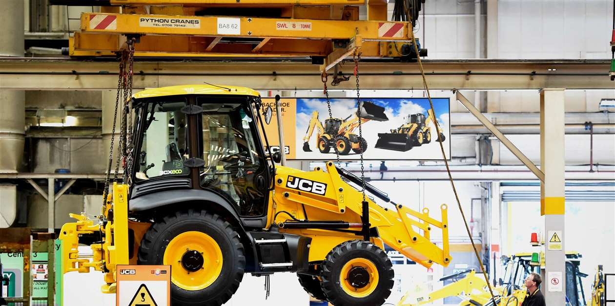 JCB “ramping up” production levels - Construction Briefing