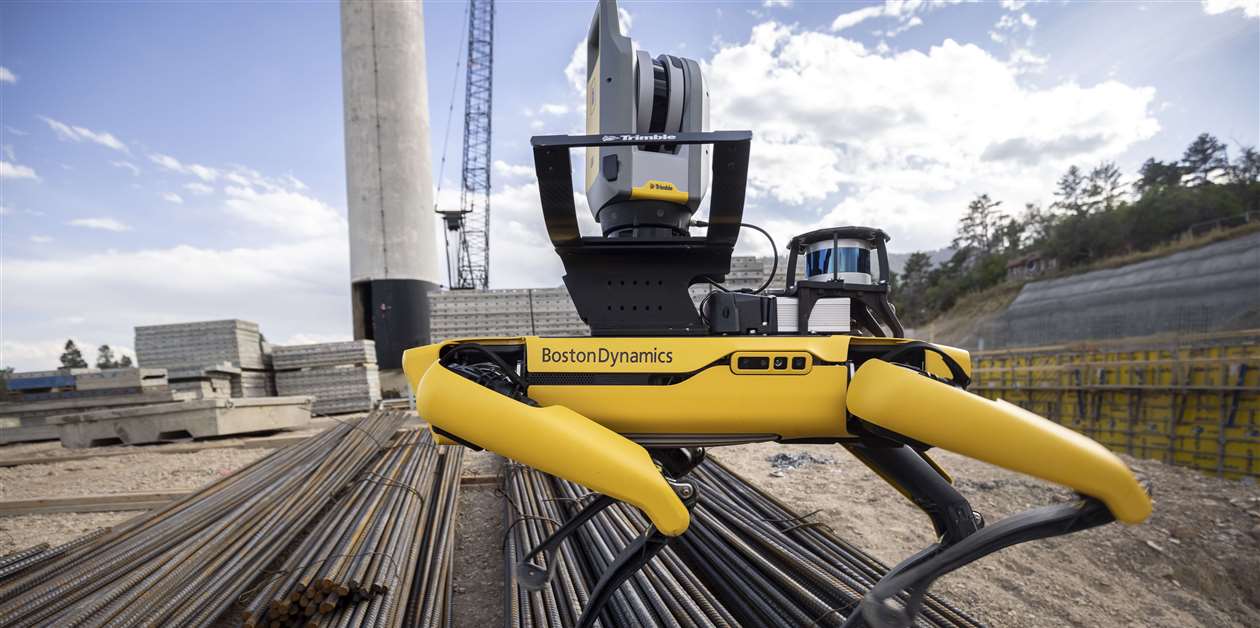 Increased automation for robotic dog - Construction Briefing