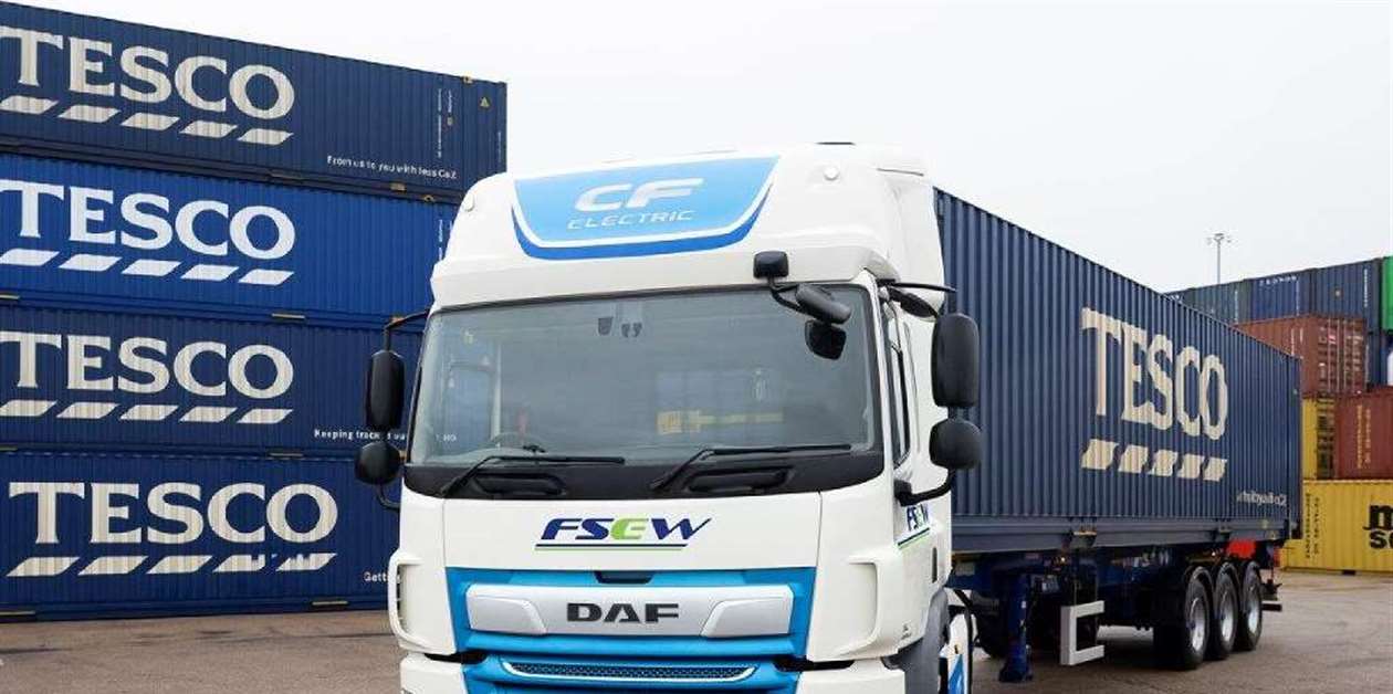 Tesco to start logistics services with battery-electric trucks ...