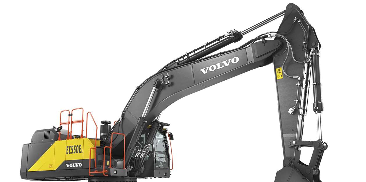 Volvo launches EC550E excavator with Tier 3 engine - Construction Briefing