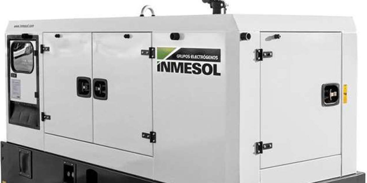Inmesol releases re-designed genset - Construction Briefing