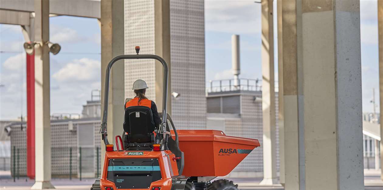 Ausa launches electric machines - Construction Briefing