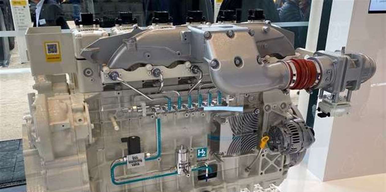 Video: Liebherr hydrogen combustion engine shown for first time in ...