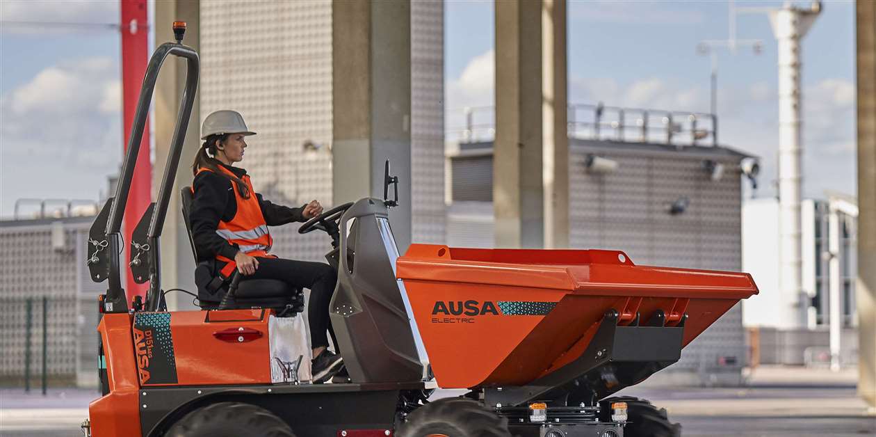 North American debut for Ausa’s electric dumper - Construction Briefing