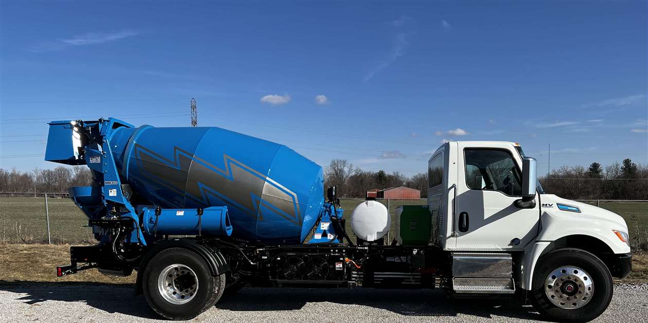 All-electric mini mixer truck to be unveiled - Construction Briefing
