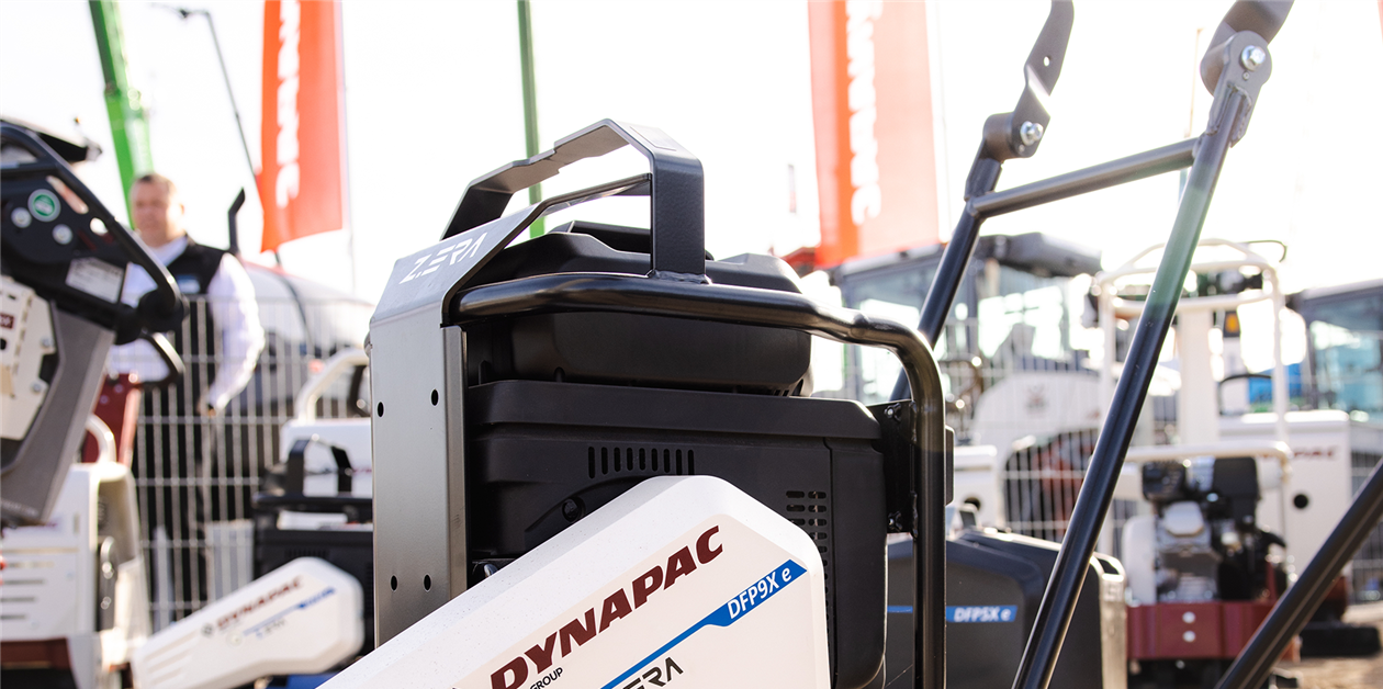 Dynapac launches electric vibratory plates - Construction Briefing