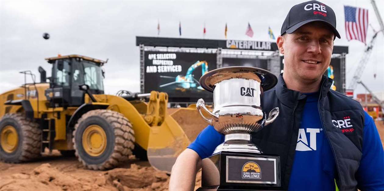 Caterpillar awards winner of Global Operator Challenge - Construction ...