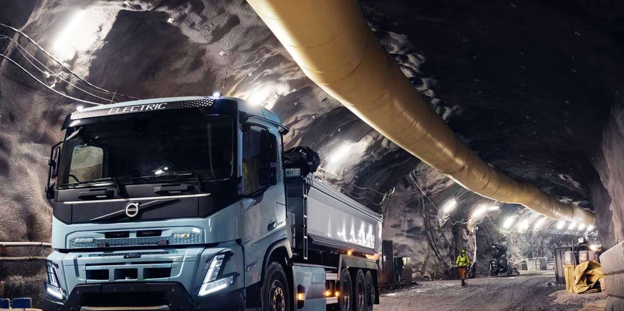 Volvo electric trucks for underground mining - Construction Briefing