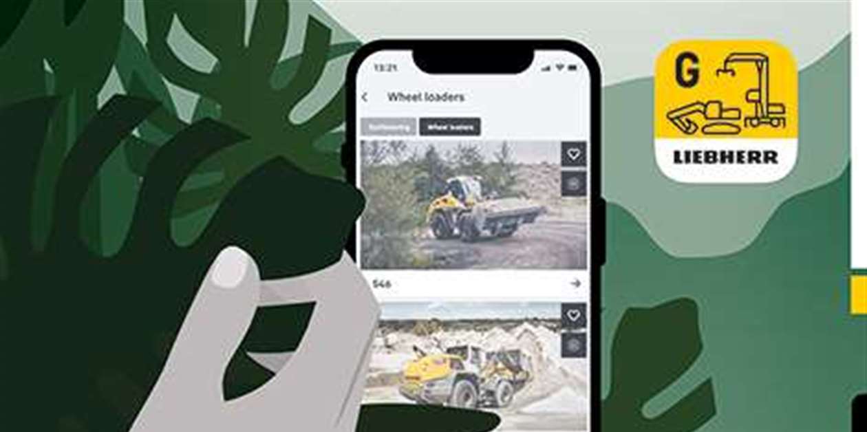 New app for Liebherr earthmoving and material handling machines ...