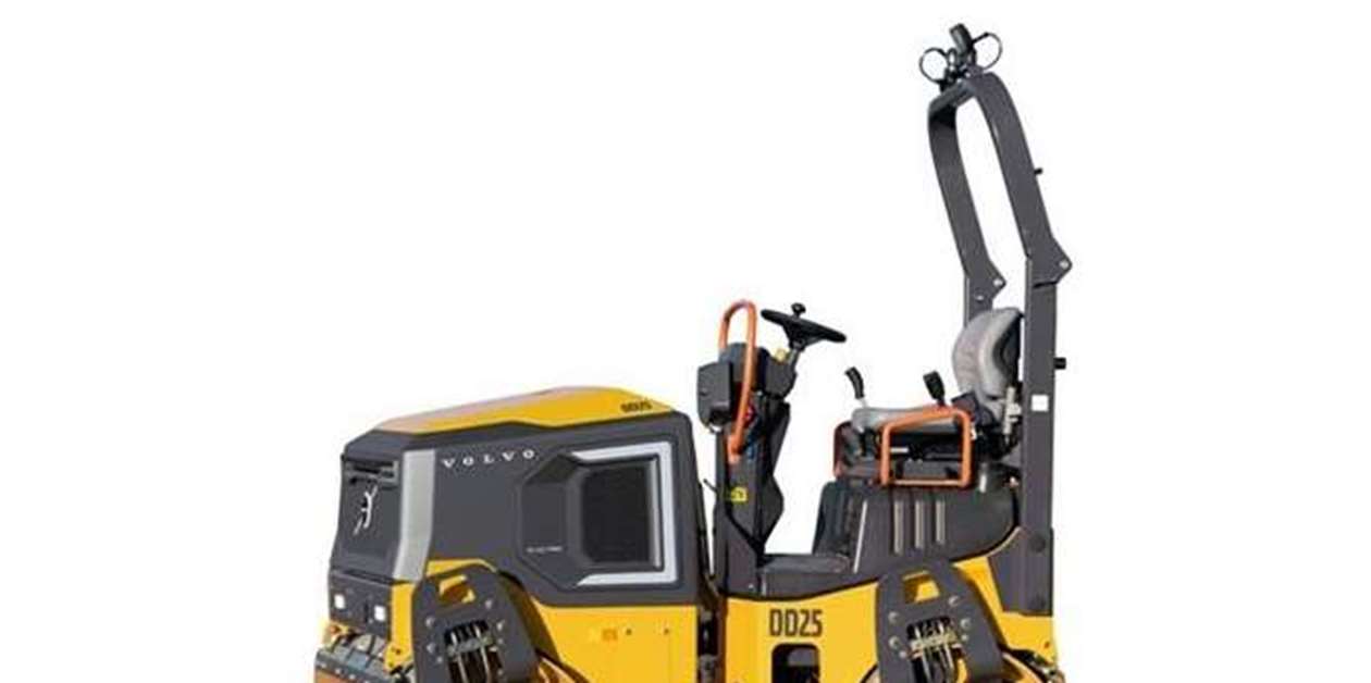 Volvo unveils DD25 Electric asphalt compactor - Construction Briefing