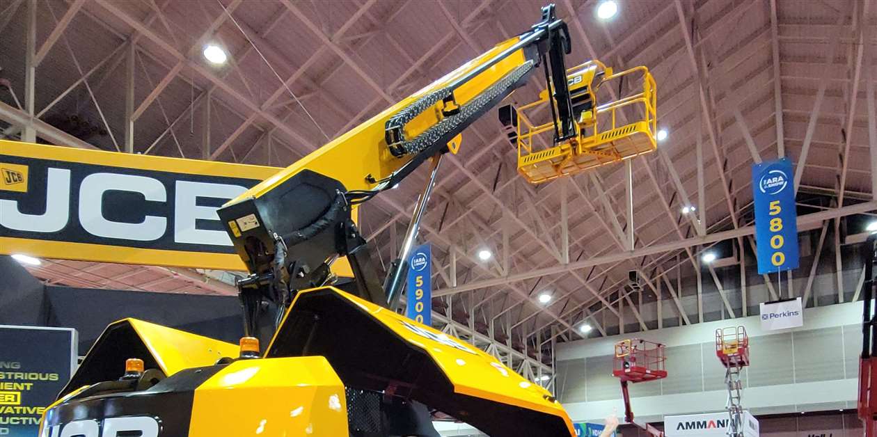 JCB continues commitment to access equipment with new telescopic boom ...