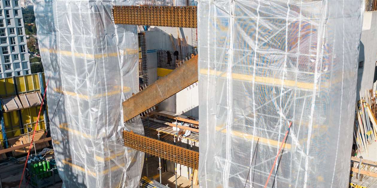 Formwork and scaffolding aid with urban build - Construction Briefing