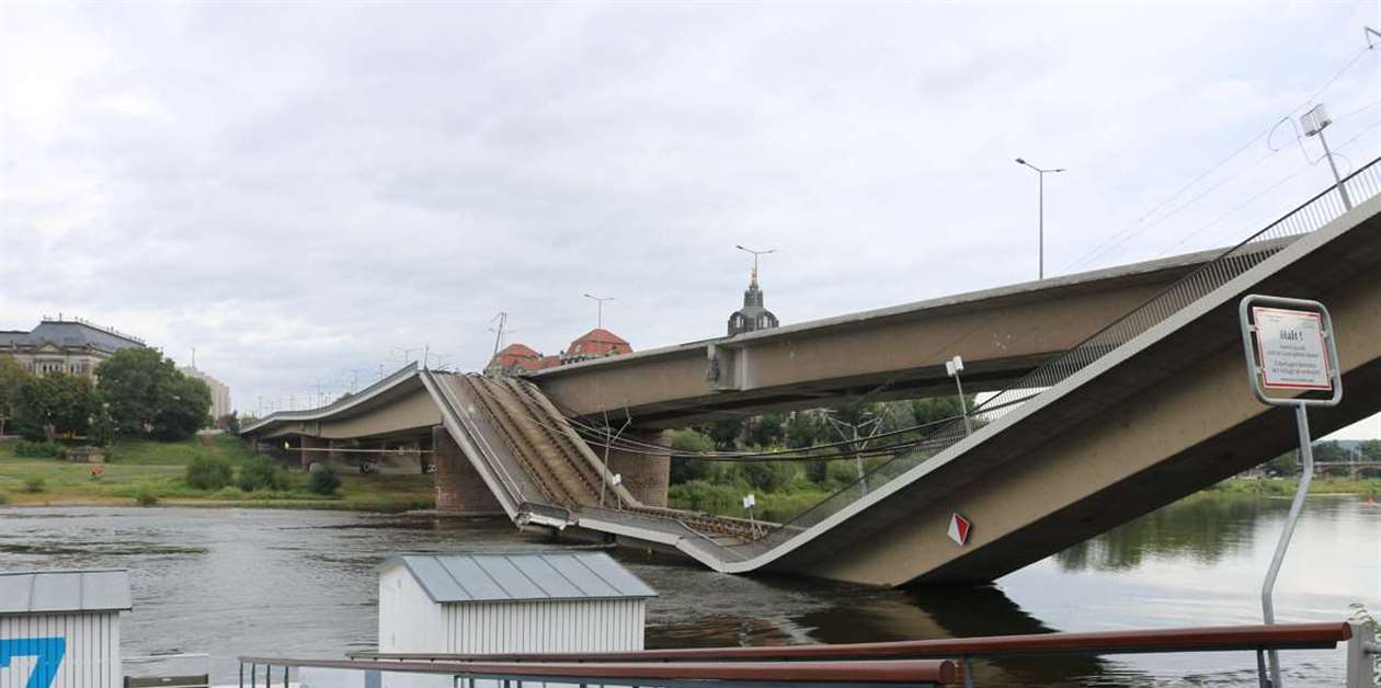 Cause of German bridge collapse revealed as entire structure has to be ...