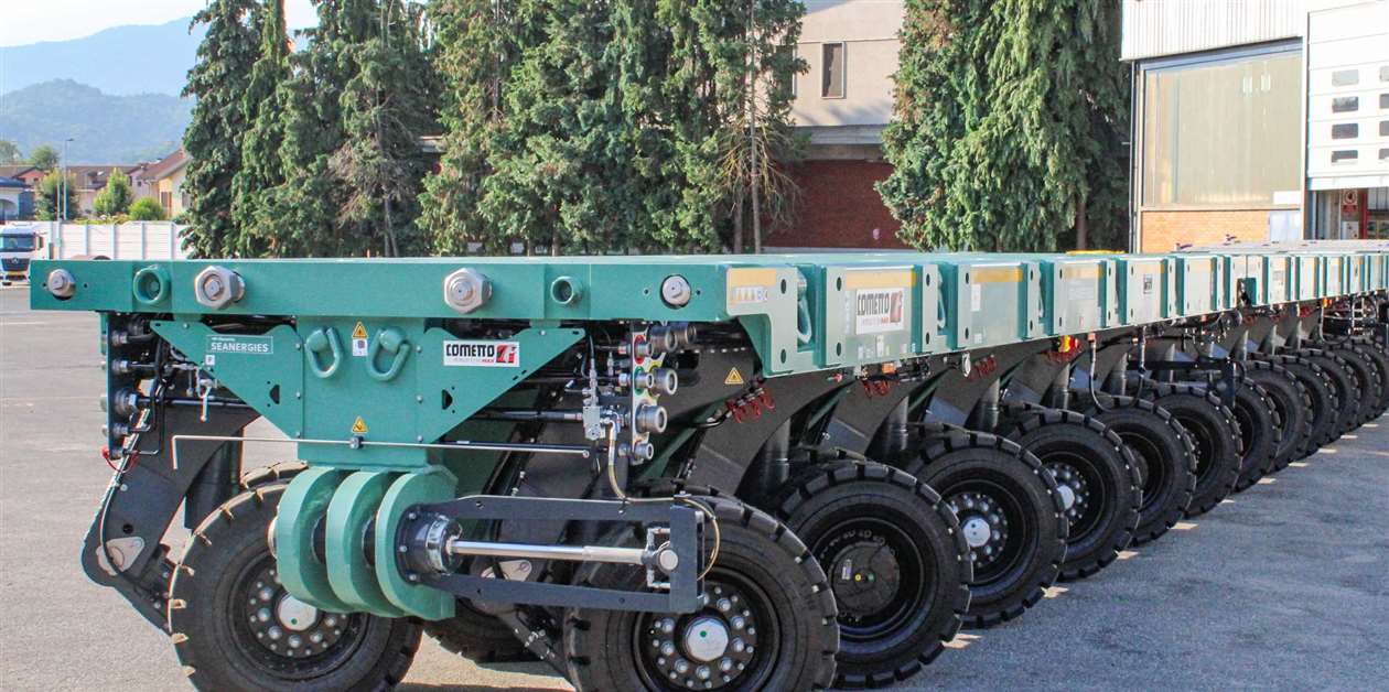 72 lines of Cometto SPMT for Navantia - Construction Briefing