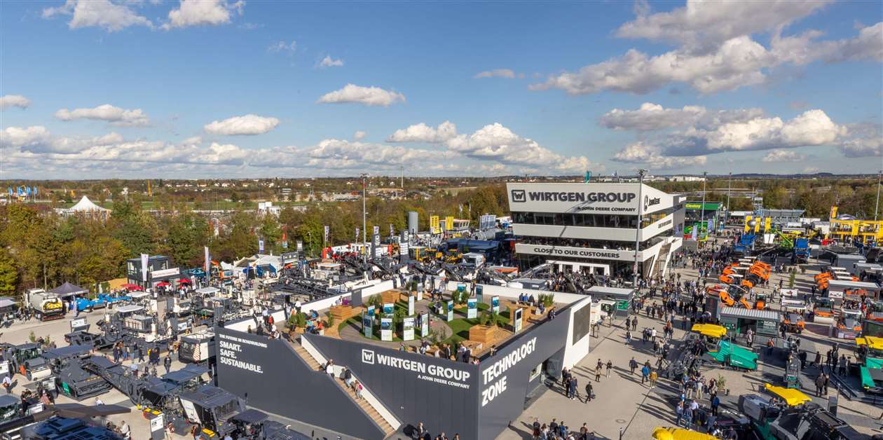 Bauma Munich 2025: Outdoor setup begins with show six months out ...