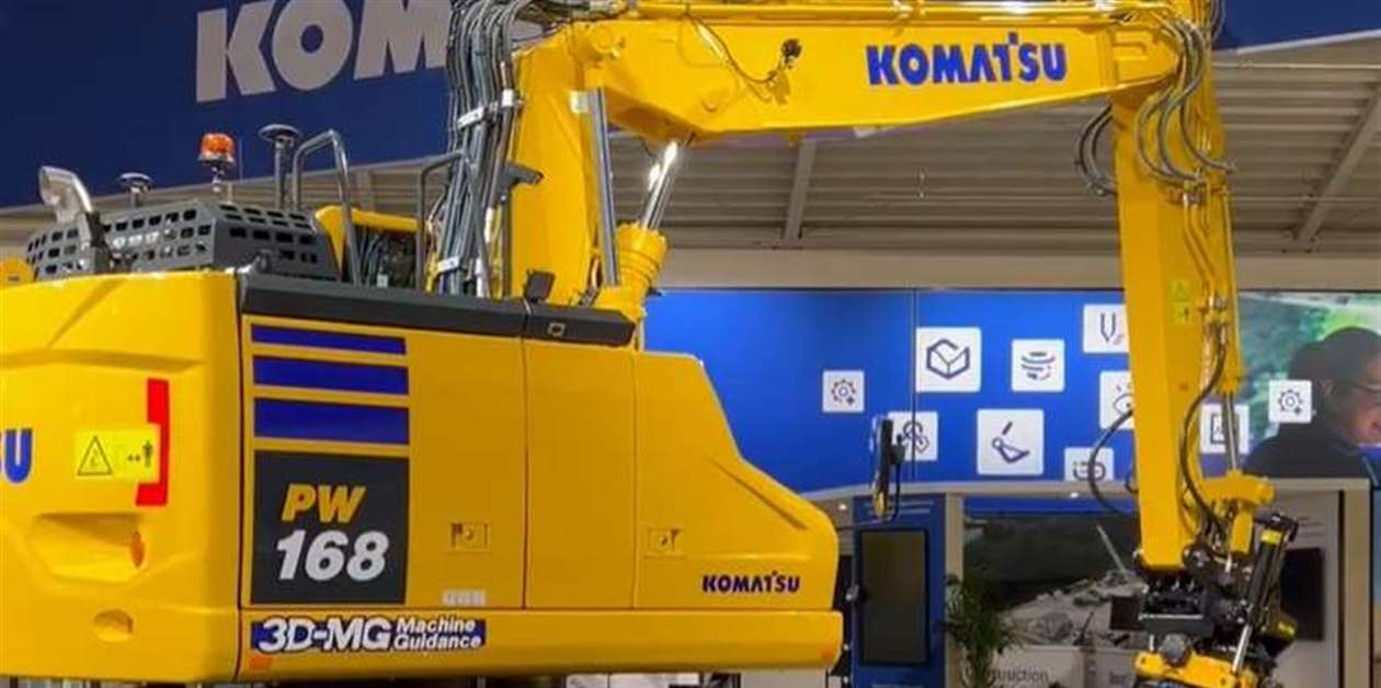 Video: Komatsu Smart Construction outlines tiltrotator capabilities at Bauma 2025 - Construction ...