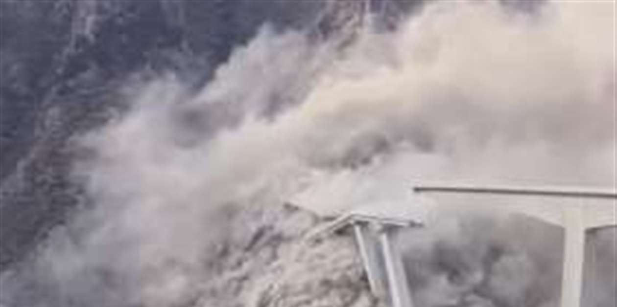 Video | Newly opened bridge in China partially collapses - Construction ...