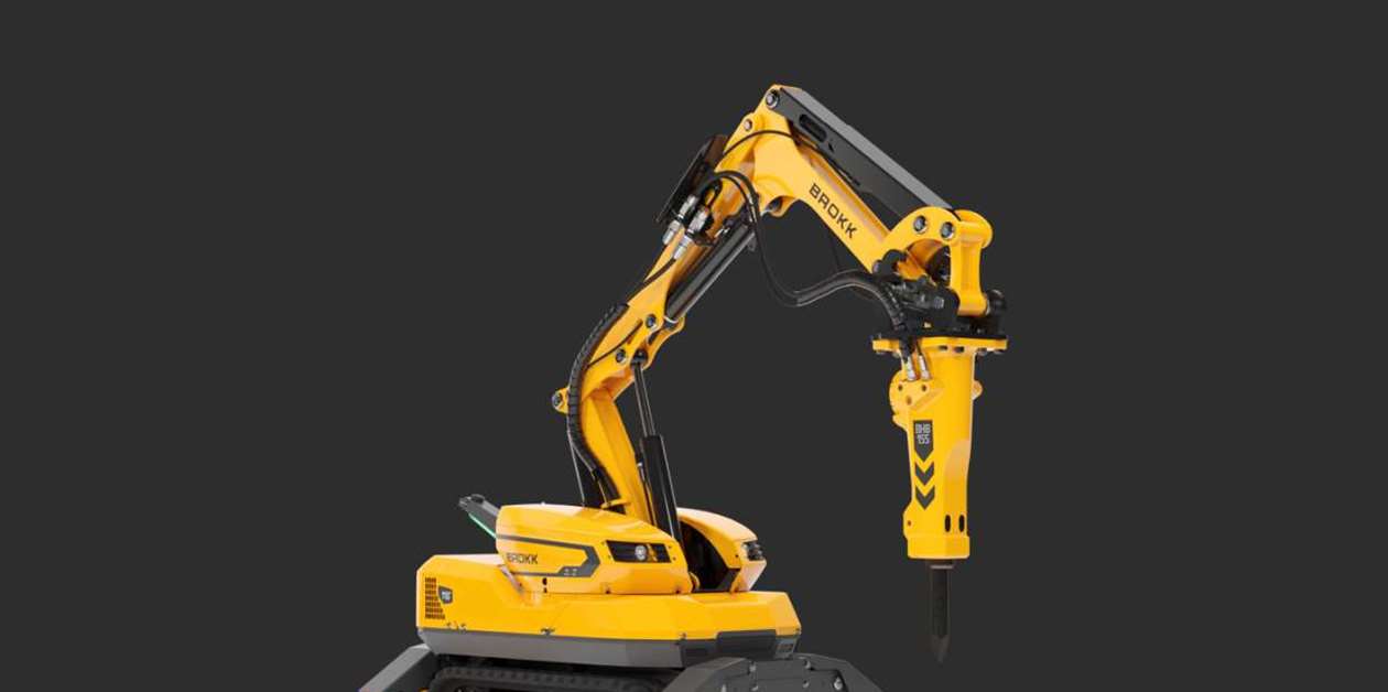 Brokk launches updated 110+ demolition robot - Construction Briefing
