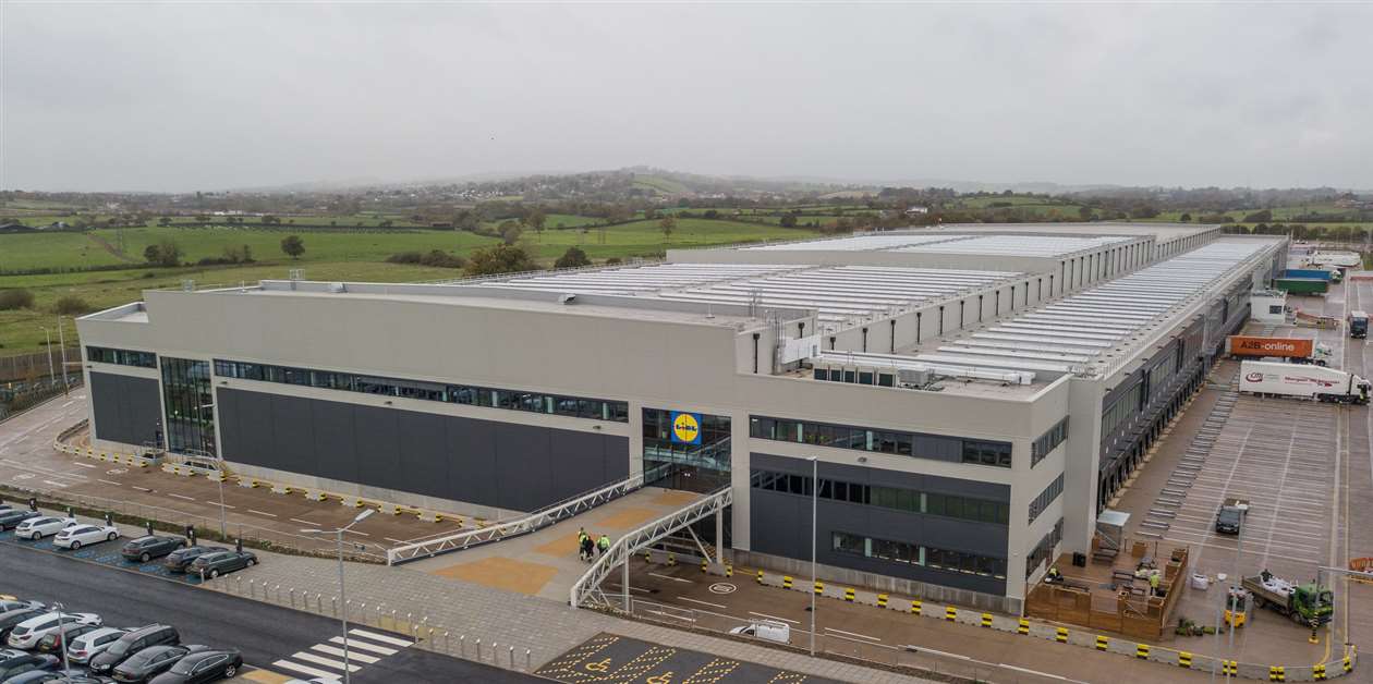 Lidl’s biggest UK warehouse - Construction Briefing