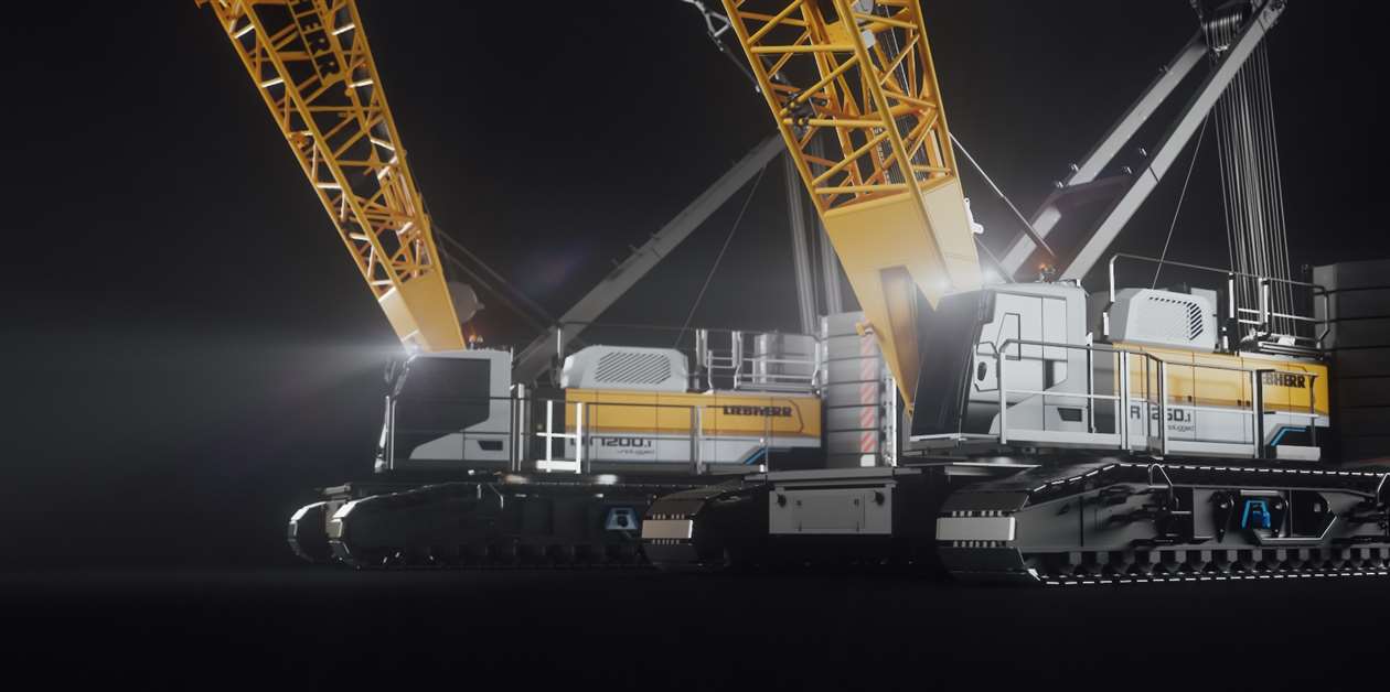 Electric crawler cranes new from Liebherr - Construction Briefing