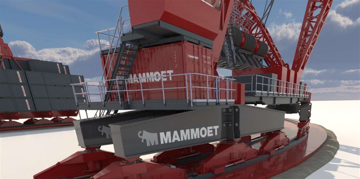 Mammoet launches 6,614-ton mega crane - Construction Briefing