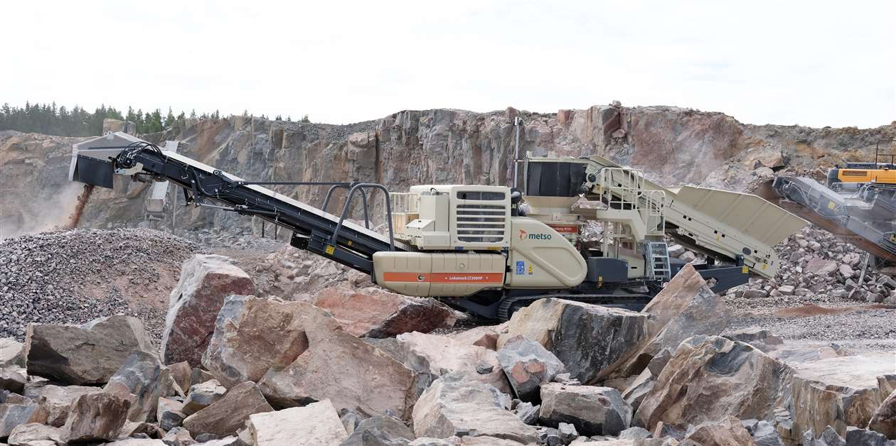 Metso's renewed Lokotrack LT200HP - Construction Briefing